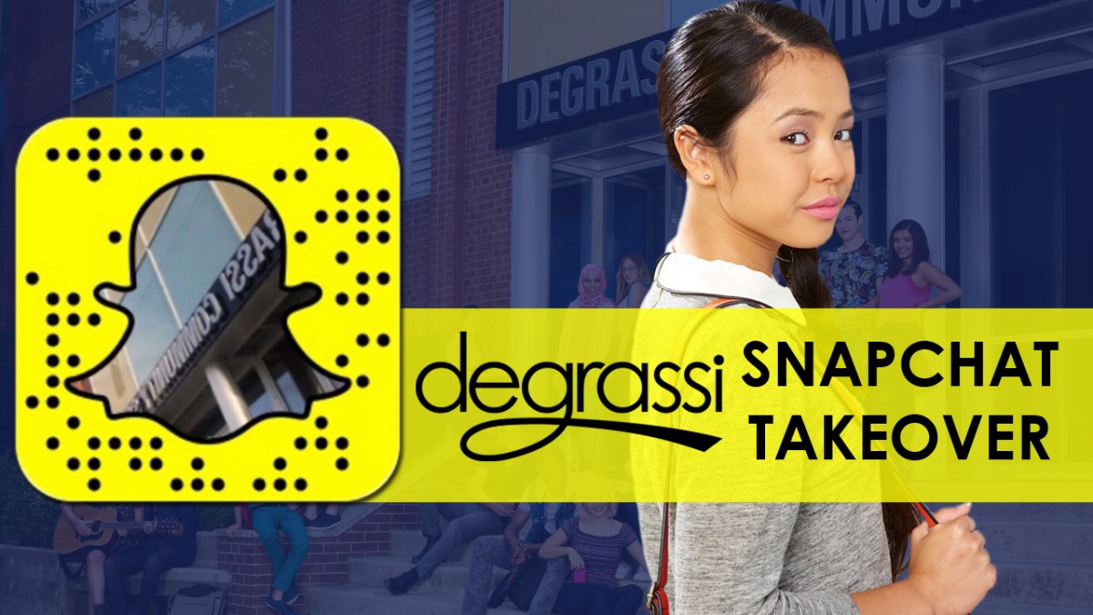 Degrassi Snapchat Takeover: Chelsea Clark – Kary's Degrassi Blog
